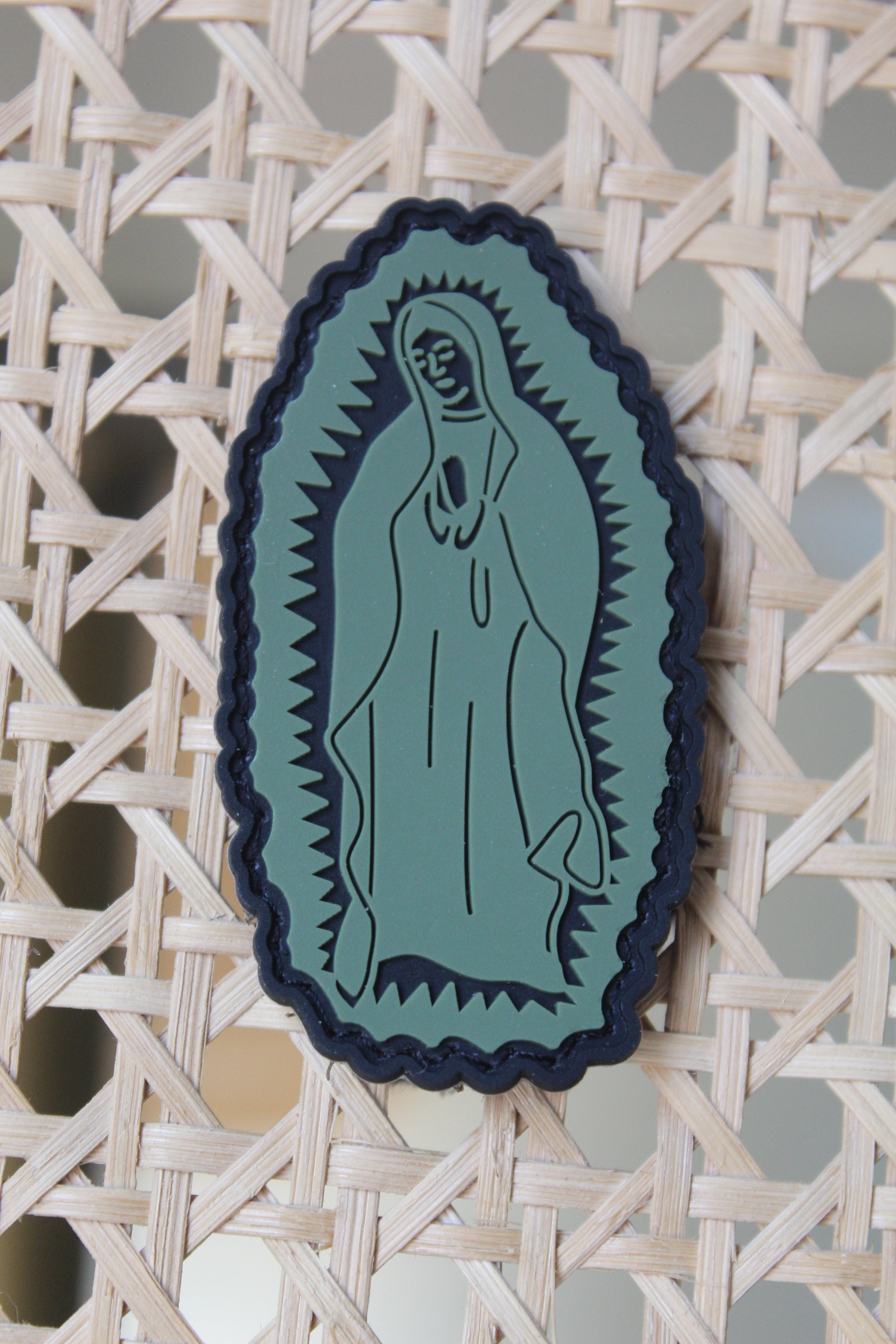 Catholic Tactical Patches- blessed mother patch – The Little Catholic