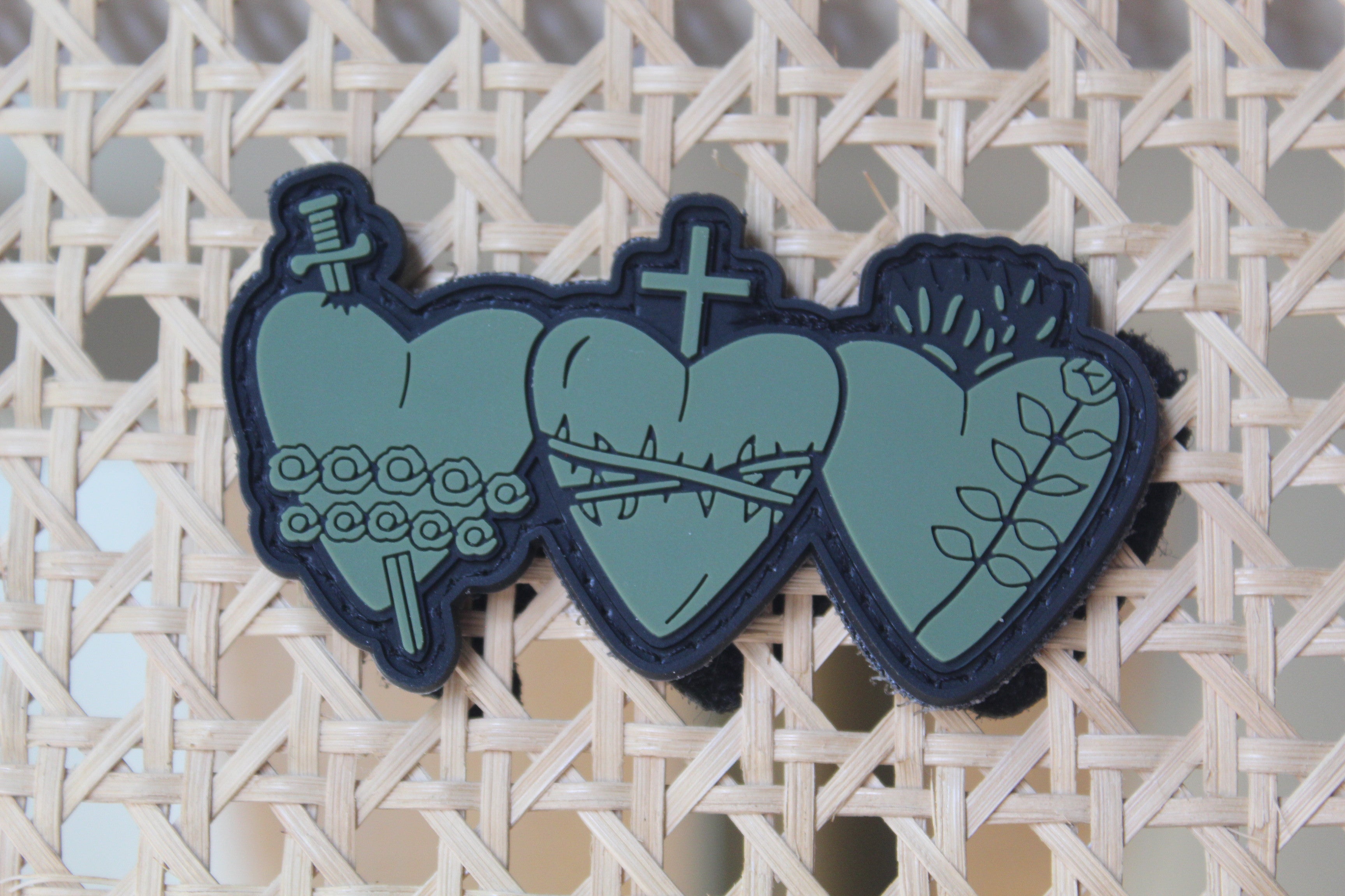 Catholic tactical patches- Holy Family Hearts Tactical Patch – The ...