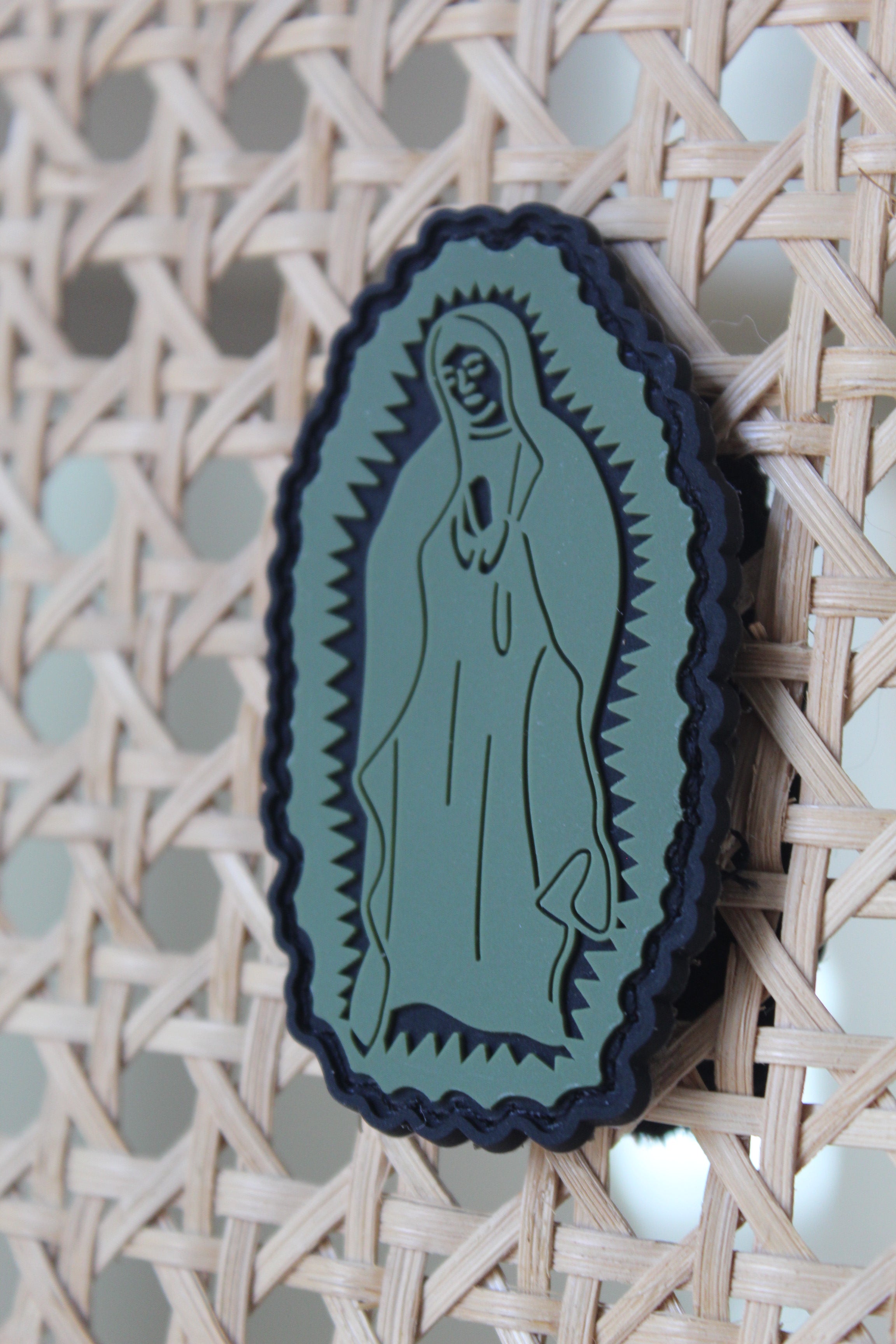 Catholic Tactical Patches- blessed mother patch – The Little Catholic