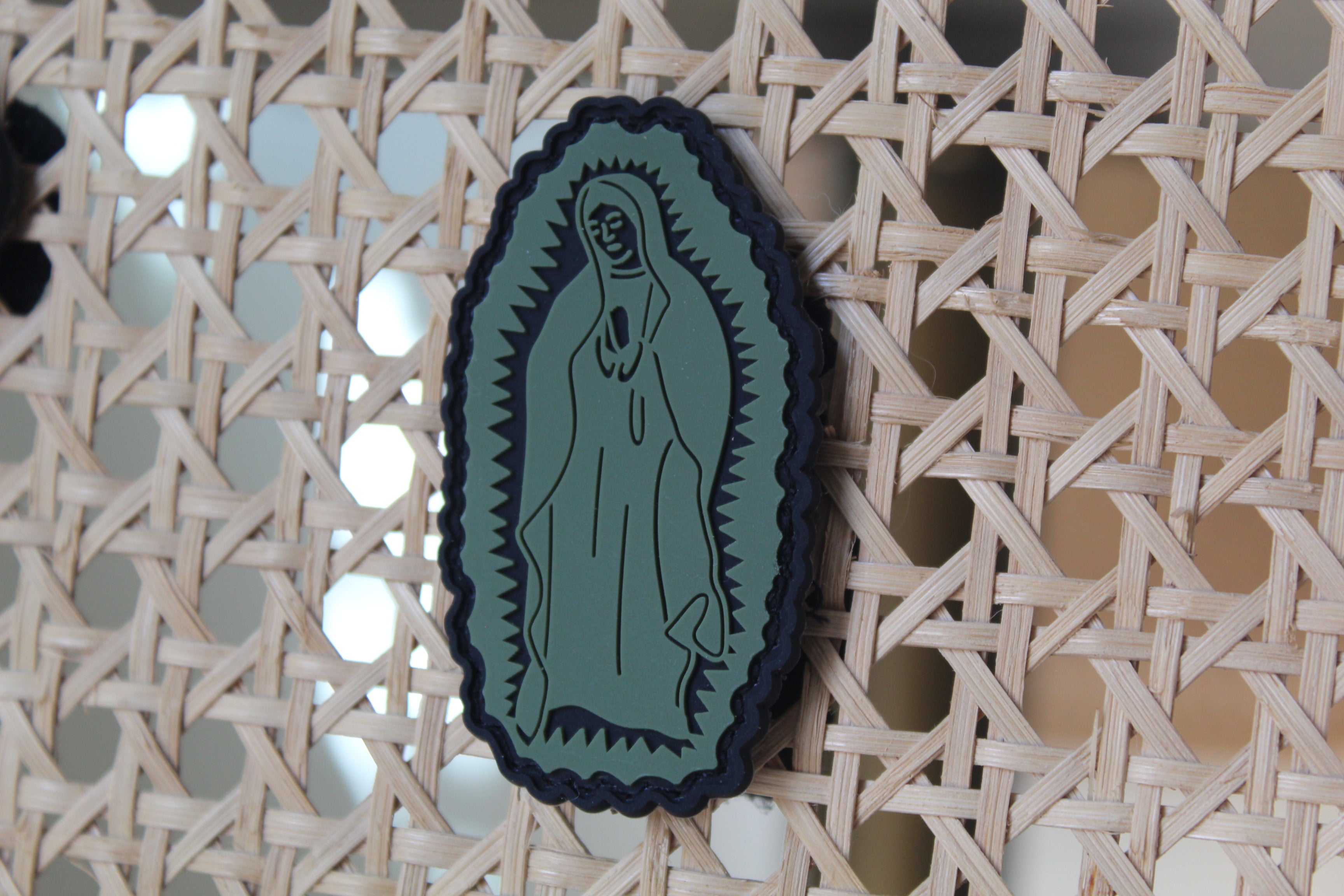 Catholic Tactical Patches- blessed mother patch – The Little Catholic