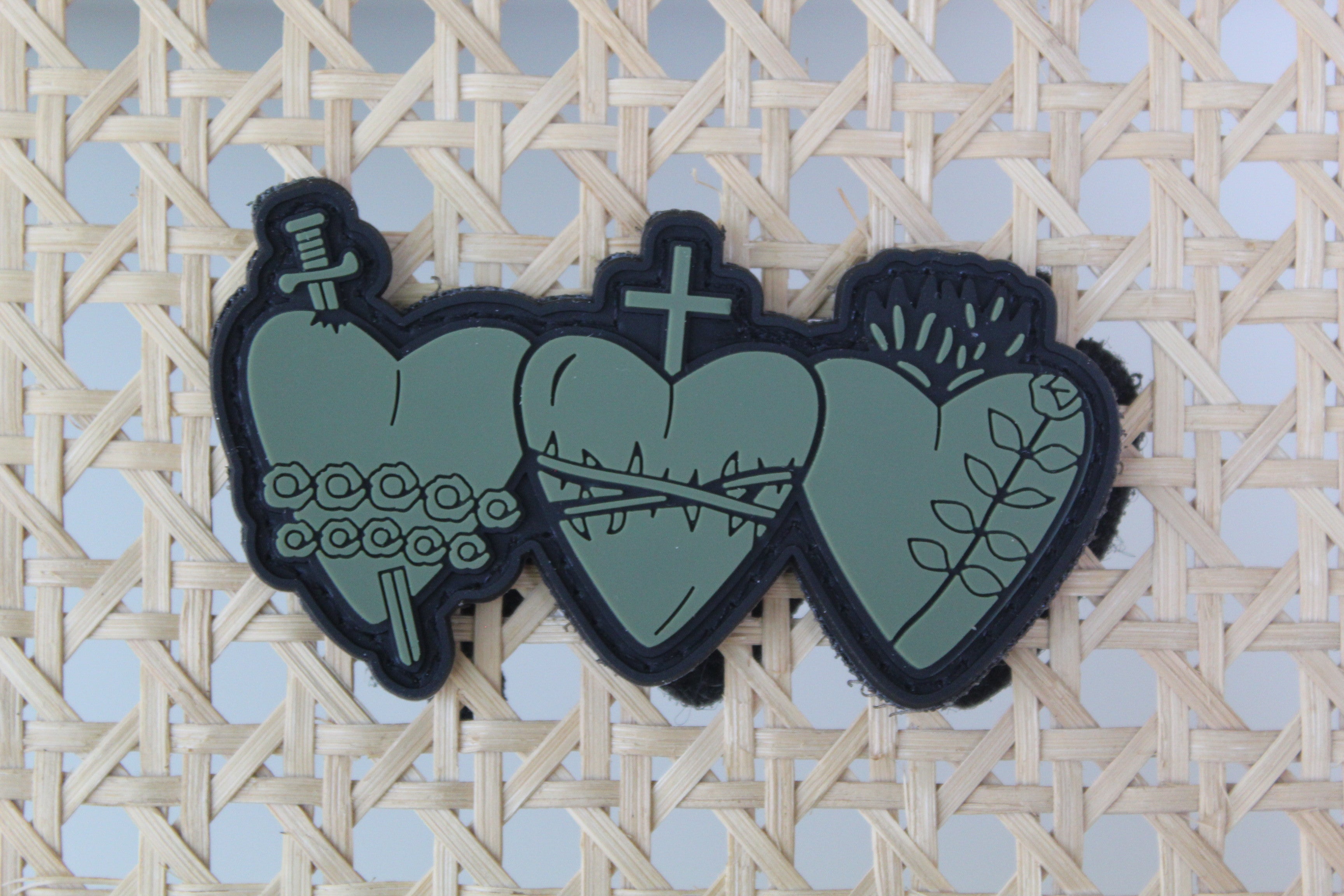 Catholic tactical patches- Holy Family Hearts Tactical Patch – The ...