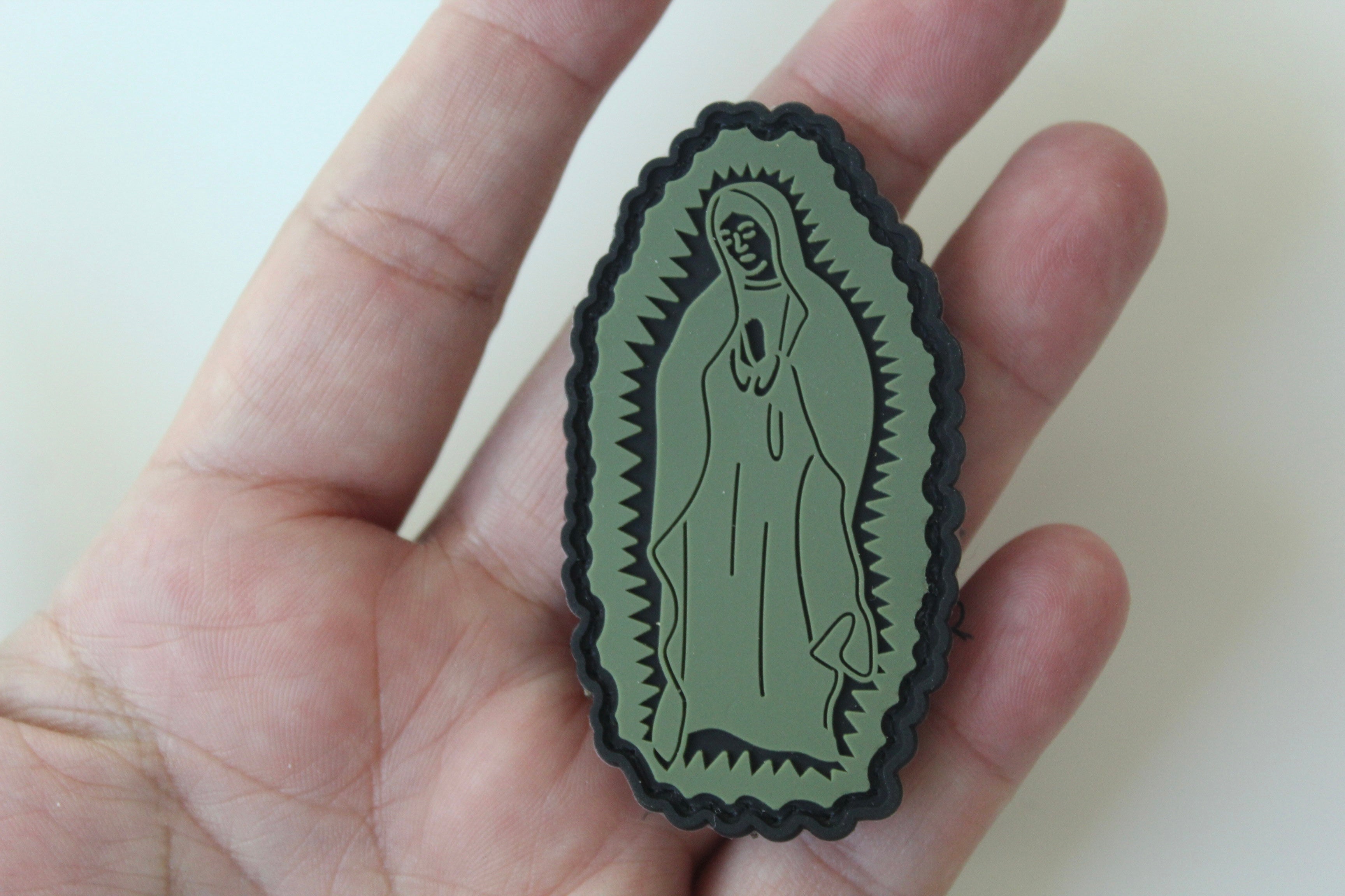 Catholic Tactical Patches- blessed mother patch – The Little Catholic