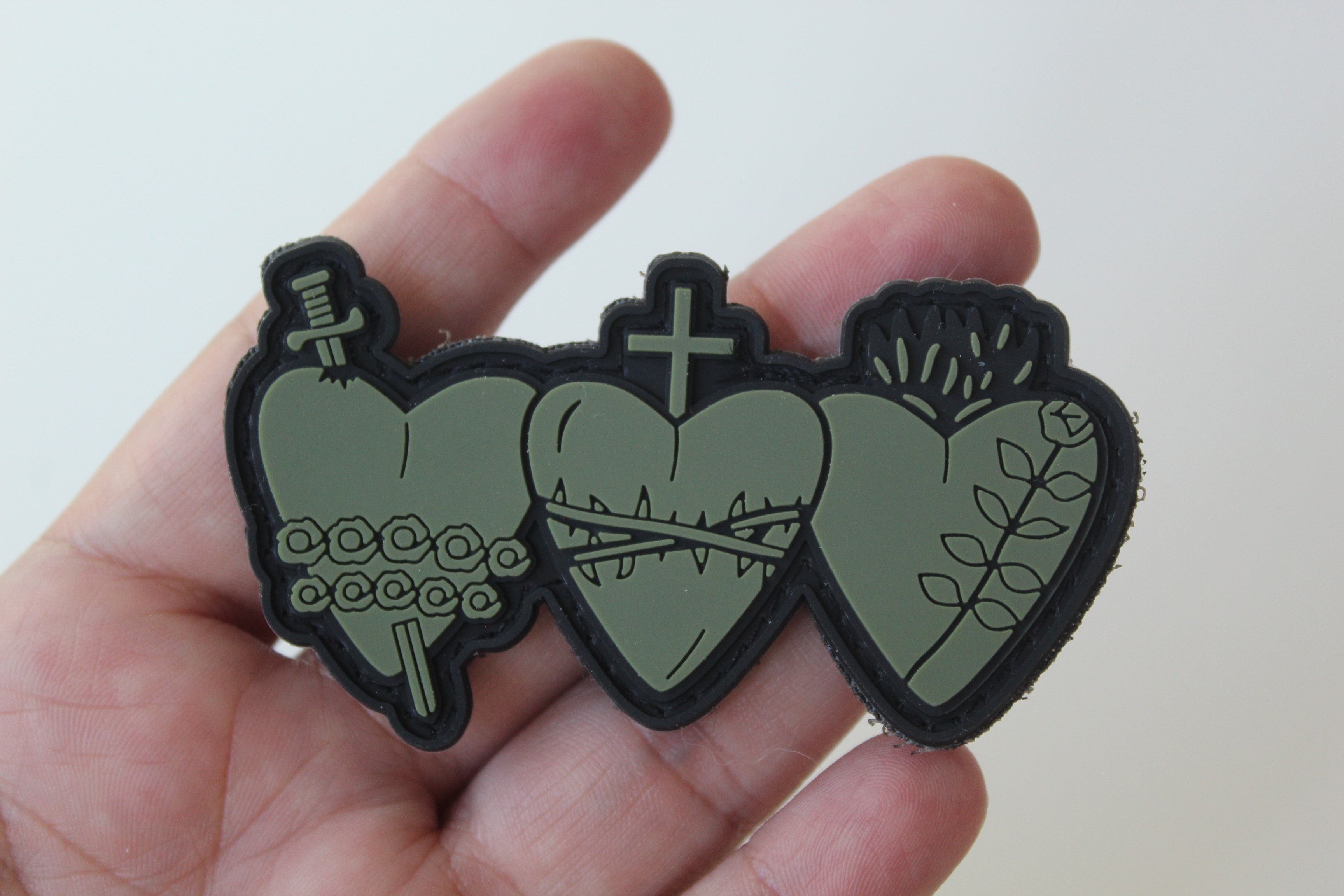Catholic tactical patches- Holy Family Hearts Tactical Patch – The ...