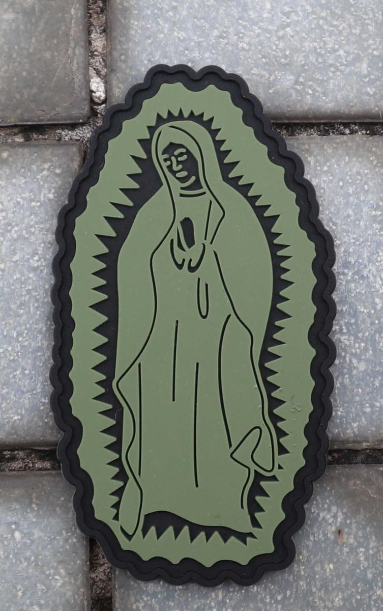 Catholic Tactical Patches- blessed mother patch – The Little Catholic
